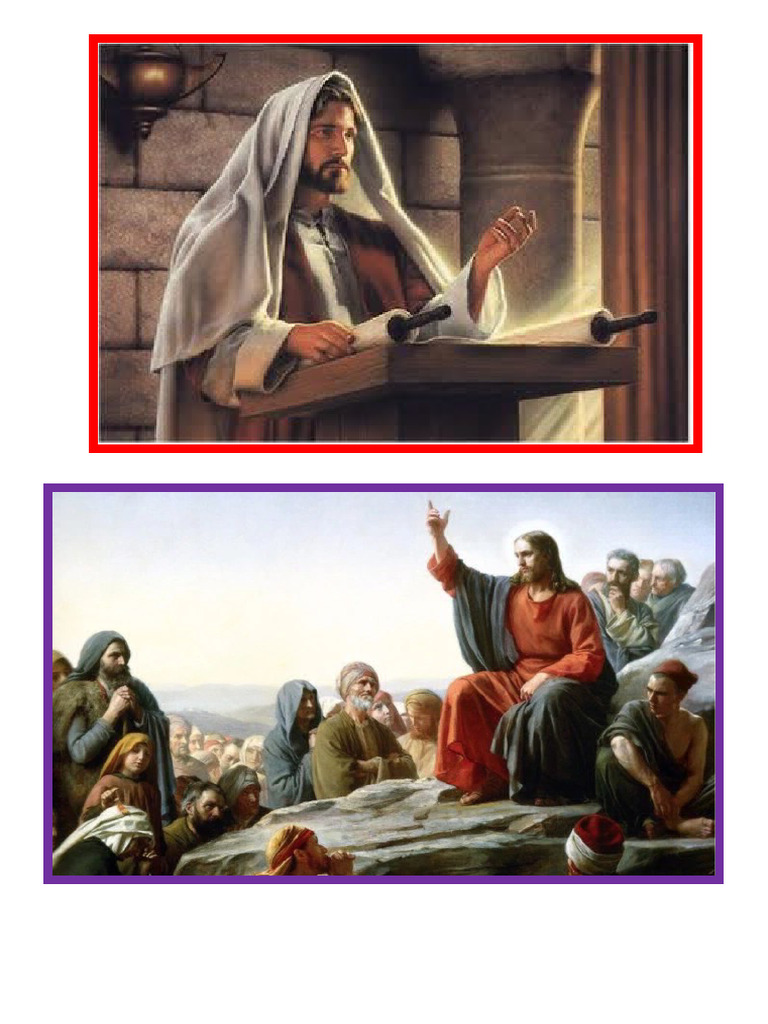 Jesús Anuncia El Reino de Dios | PDF