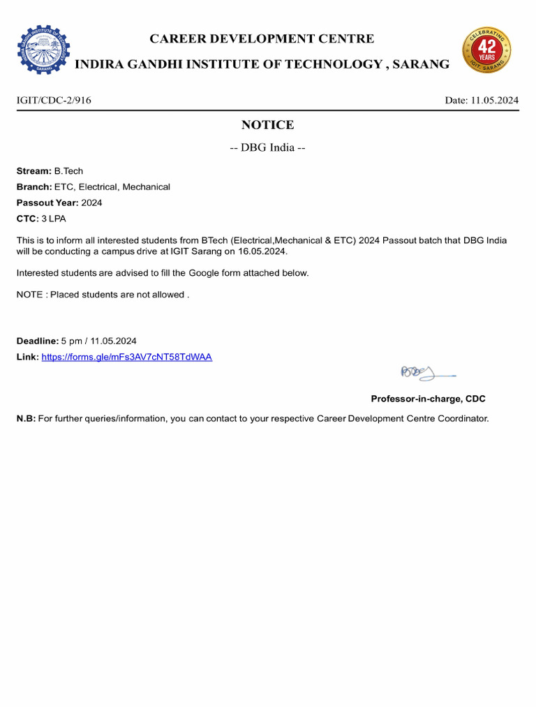 DBG India (FY-2024) - 1 | PDF