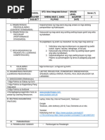 Q2 - WS - Filipino 8 - Lesson 5 - Week 5 | PDF