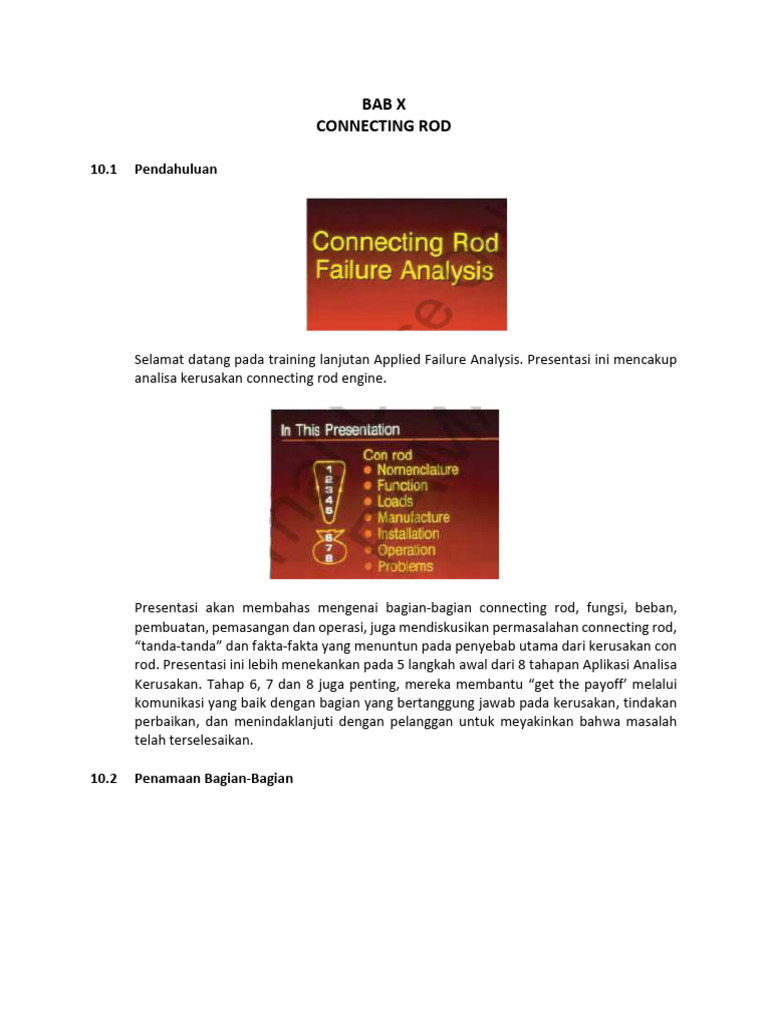 AFA Conecting Rod | PDF