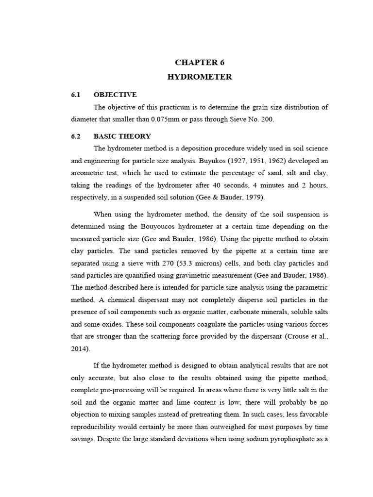 Soil Mechanics Chapter 6 | PDF | Soil Mechanics | Particle Size ...
