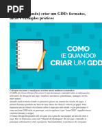Modelo de GDD | PDF