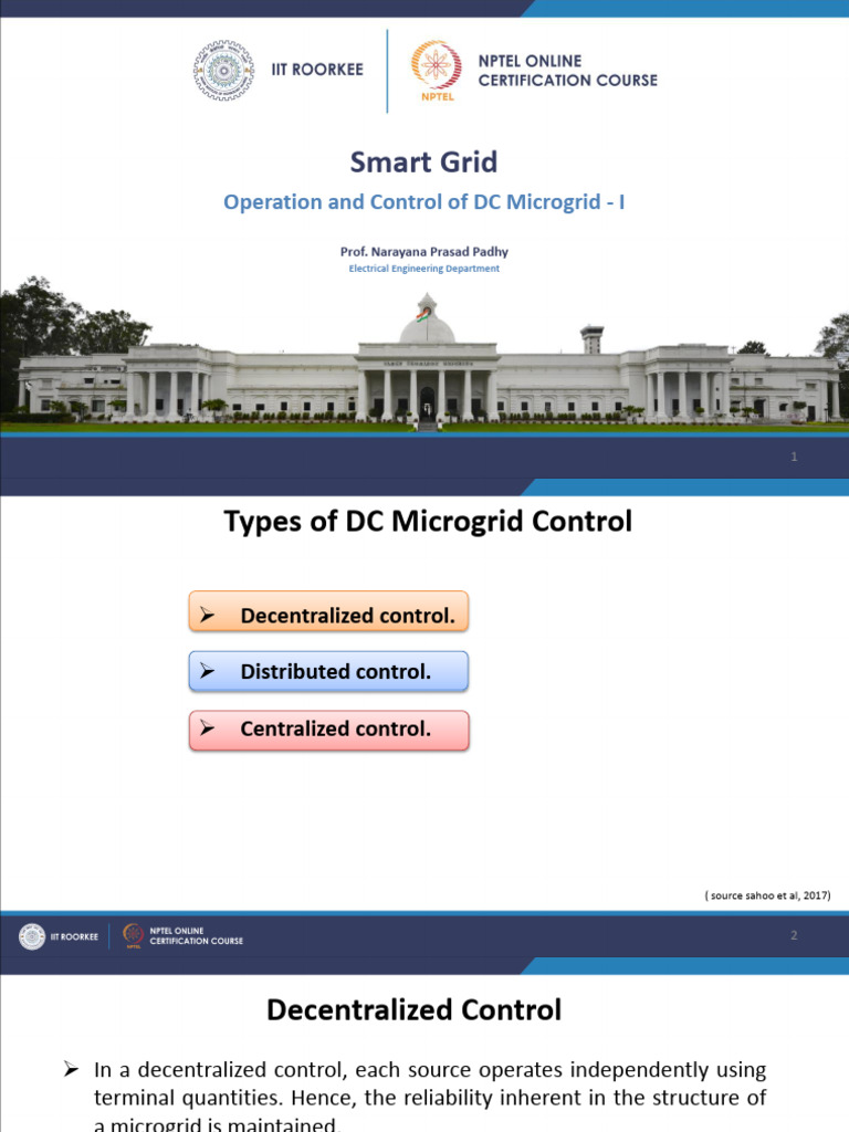 Lec 27 | PDF | Power Electronics | Distributed Generation
