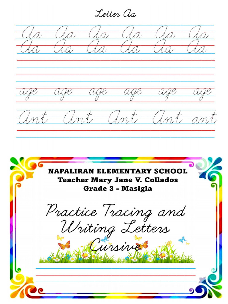 Cursive Writing | PDF