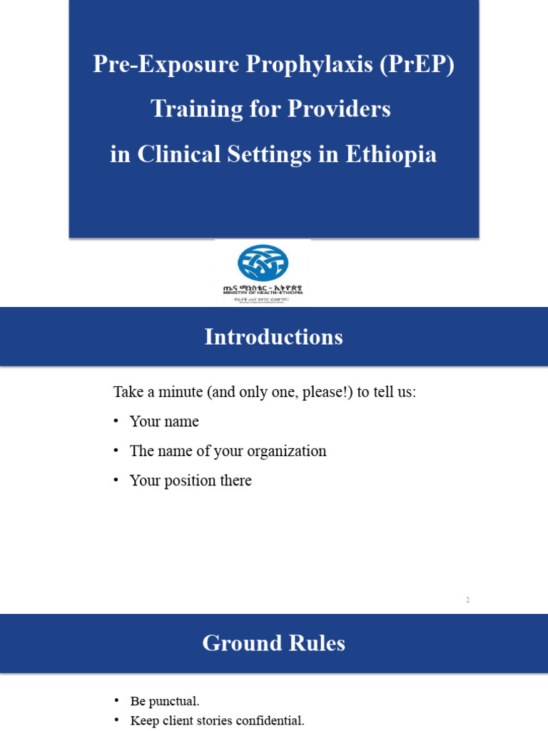 PrEP-Training Slides For Providers (Autosaved) | PDF | Hiv/Aids ...