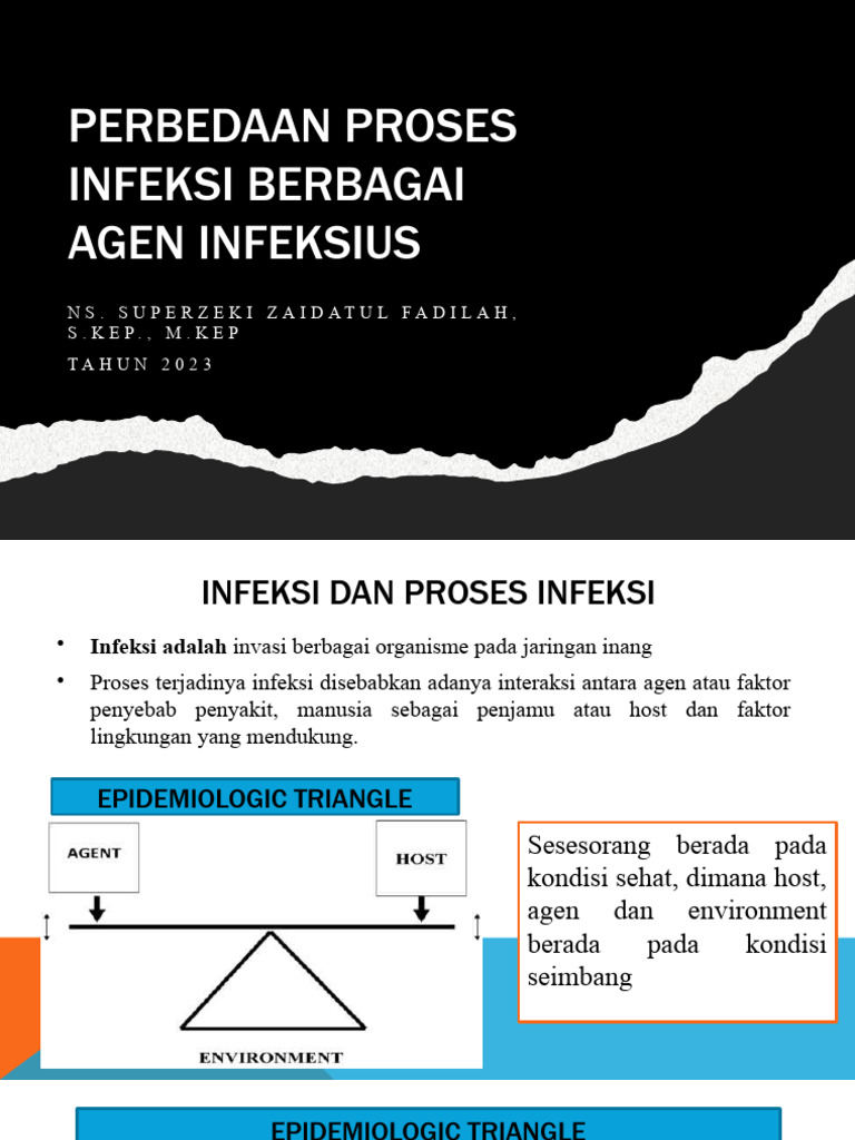 TM5.6 Perbedaan Proses Infeksi Berbagai Agen Infeksius | PDF