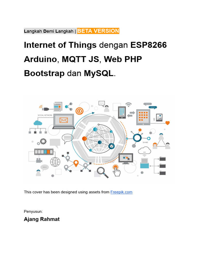 Ebook Internet of Things Dengan ESP8266 Arduino MQTT JS Web PHP Bootstrap Dan MySQL | PDF | Komputer