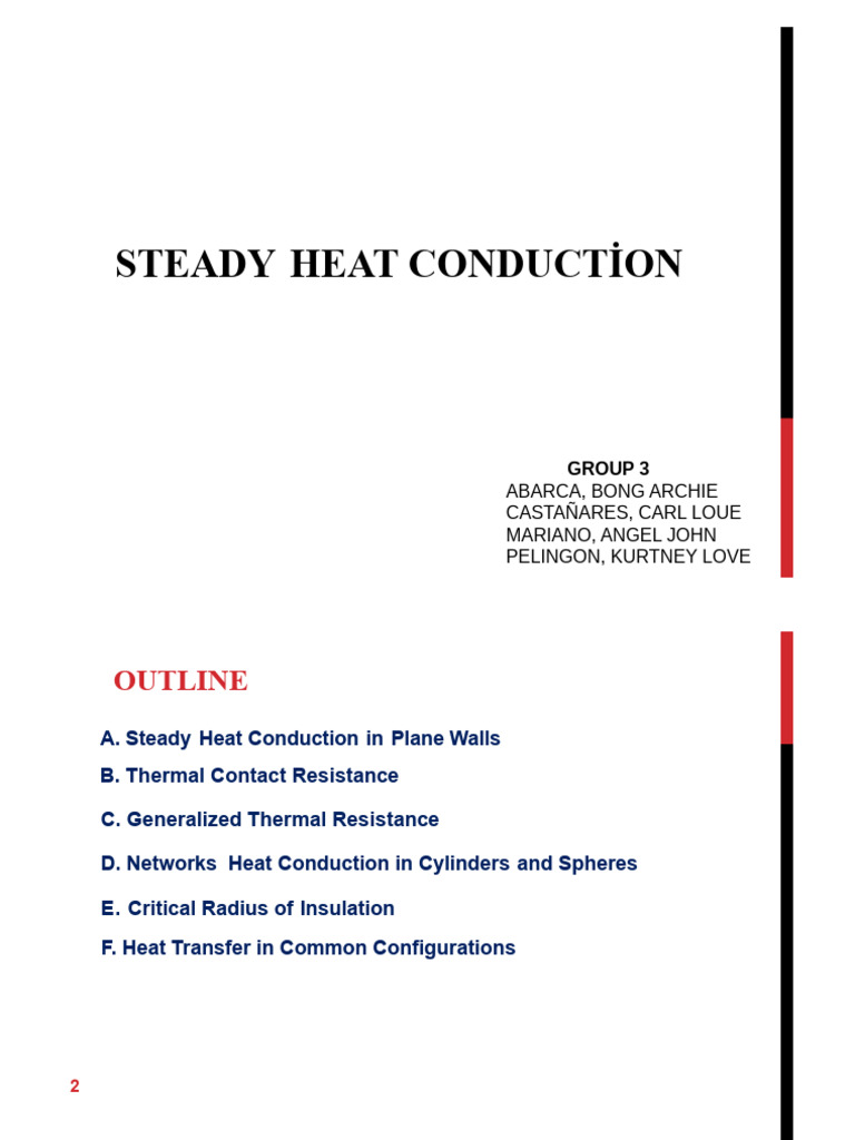 Group 3 Thermo | PDF | Thermal Conduction | Heat Transfer