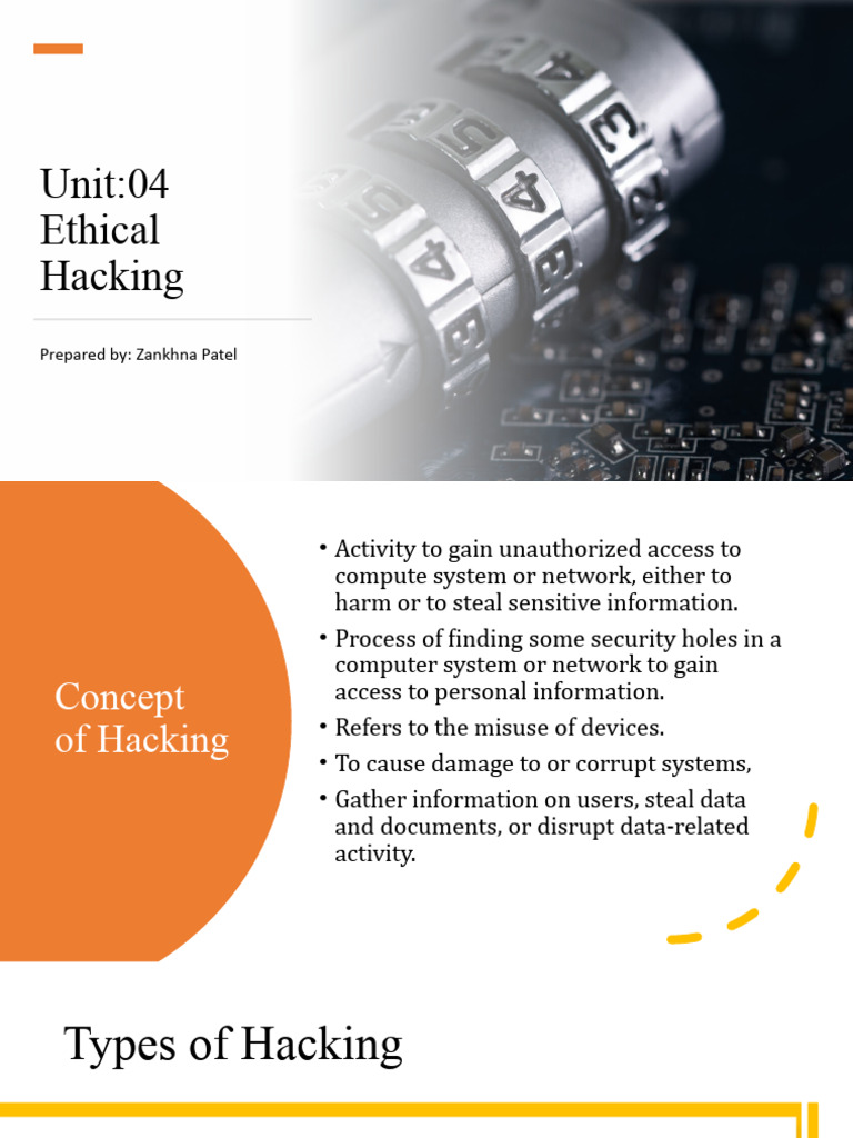 Unit 4 | PDF | Security Hacker | White Hat (Computer Security)