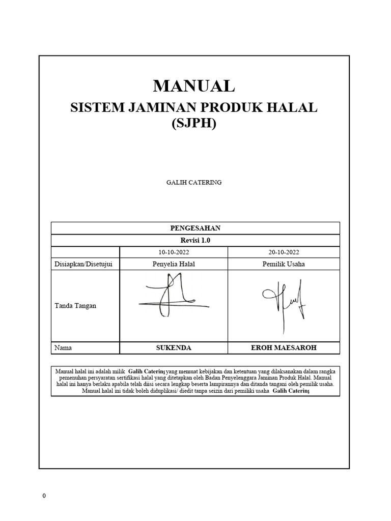 Manual SJPH UMK Sehati 2021-24 Sept | PDF