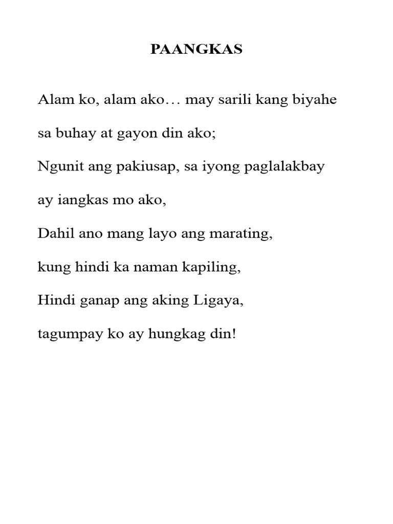 Pagbasa Pagsasanay | PDF