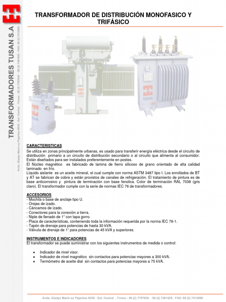 FICHA 1 TRANSFORMADOR | PDF | Transformador | Naturaleza