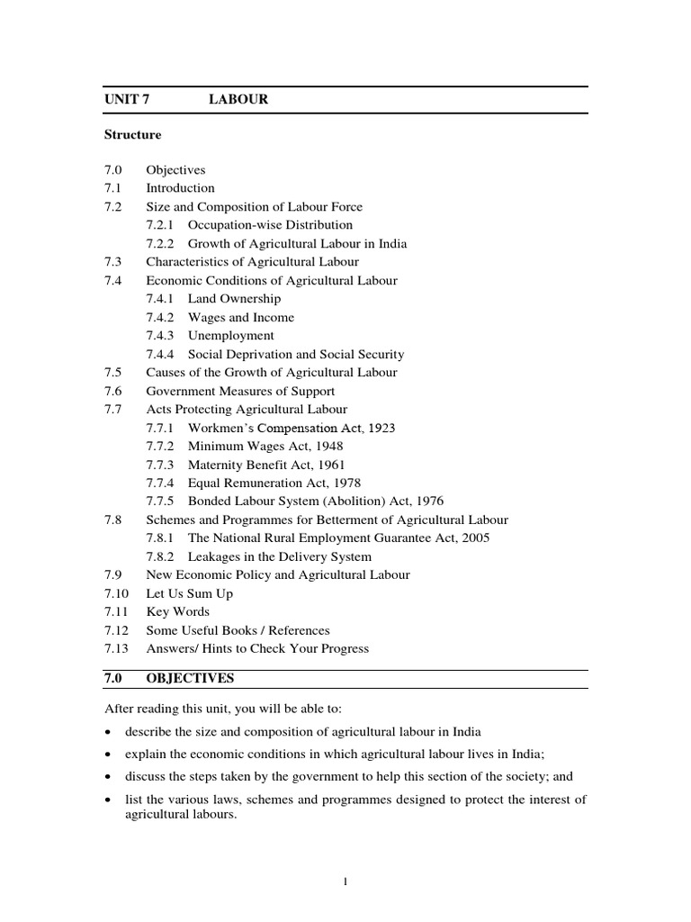 Labour | PDF | Workforce | Labour Economics