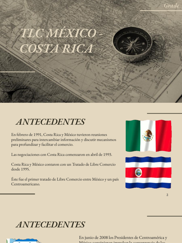 TLC Mexico Costarica | PDF | Tratado de Libre Comercio Norteamericano | Centroamérica