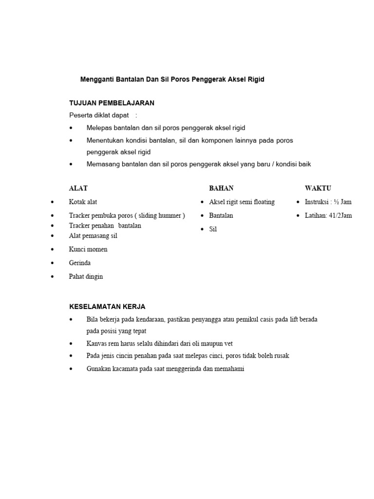 5 LKPD Poros Roda | PDF