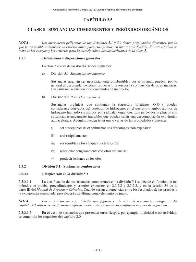 Clase5 | PDF | Peróxido | Sustancias químicas