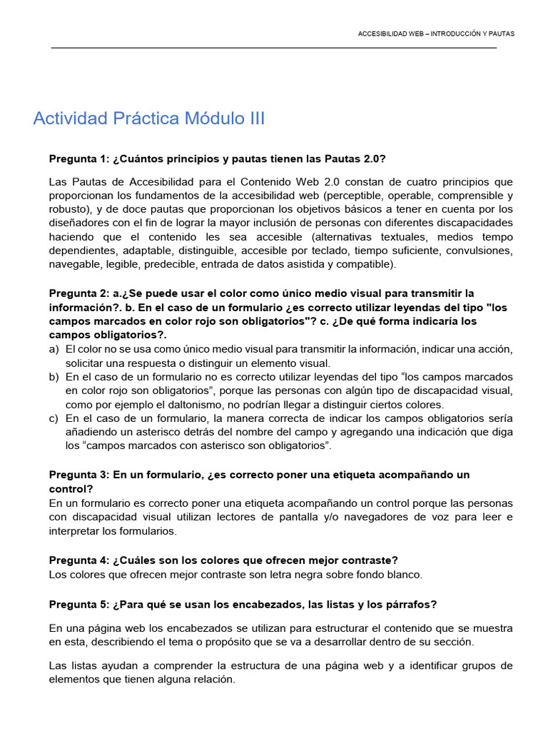 Práctica MODULO III - INAP - Pautas de Accesibilidad para El Contenido ...