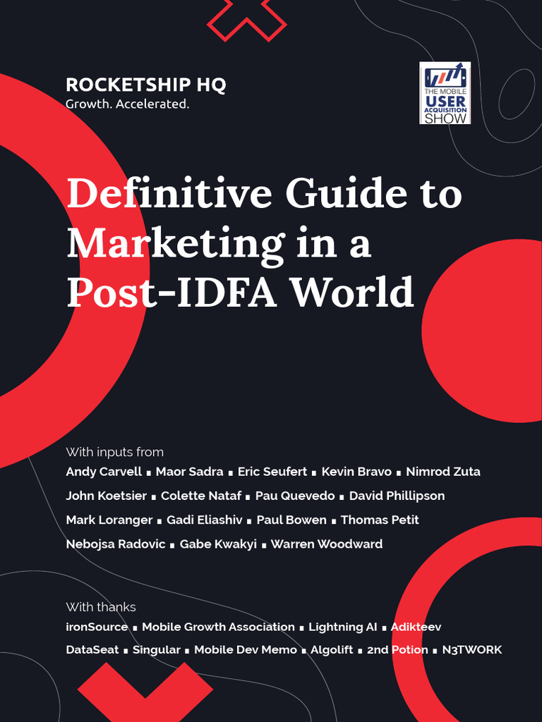 Definitive Guide To Marketing in A Post IDFA World | PDF | Ios | Apple Inc.