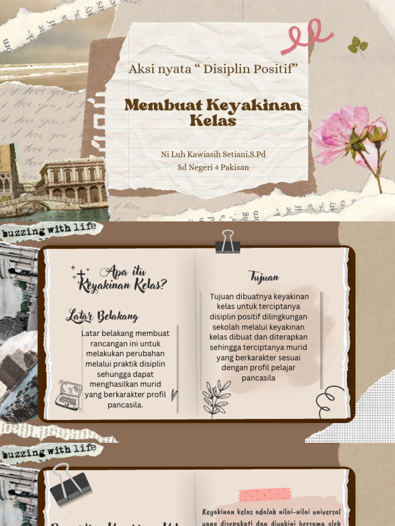 Membangun Keyakinan Kelas Positif | PDF