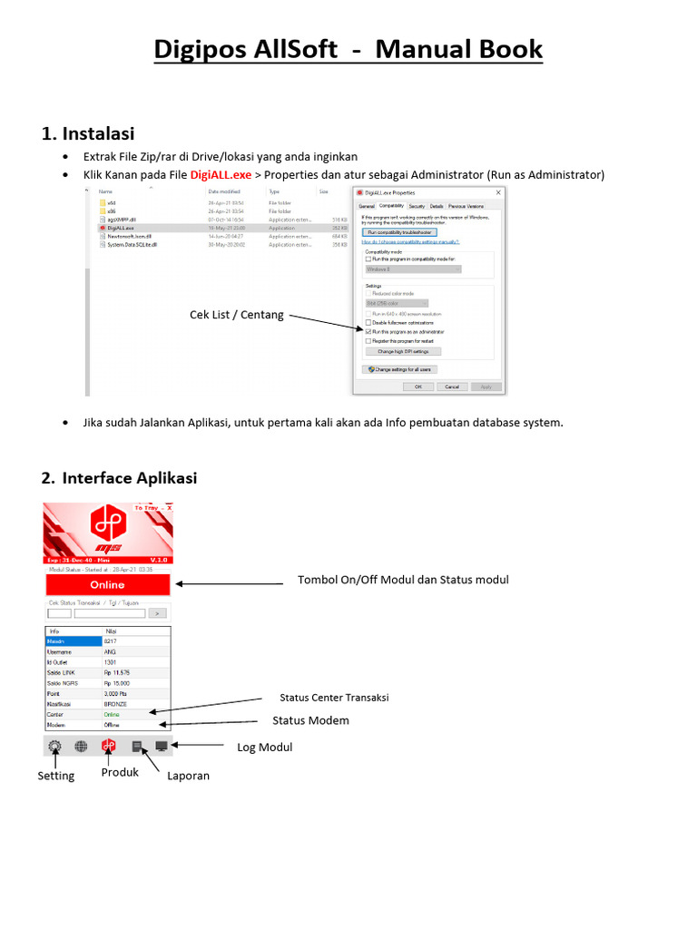 MaxSoft - Tutorial Digipos | PDF