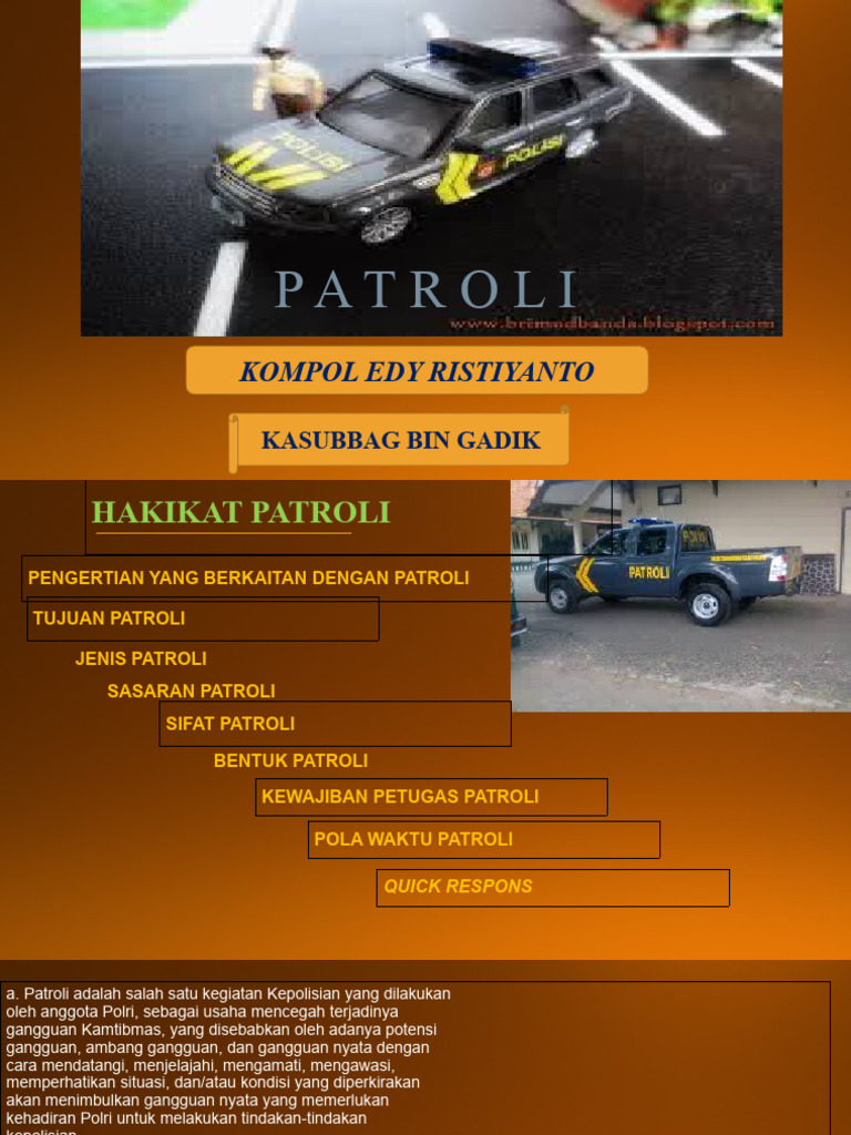 Patroli 41 | PDF | Ilmu Sosial