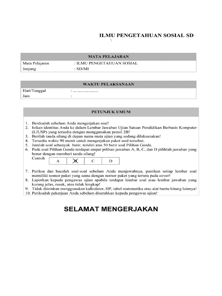 Ips Uas | PDF