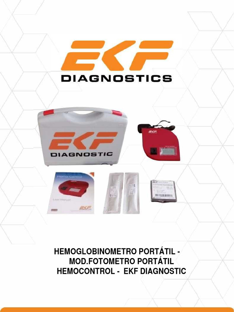 Hemoglobinometro Portátil - Mod. Hemocontrol - Ekf 2024 | PDF | Informática | Ingeniería Informática