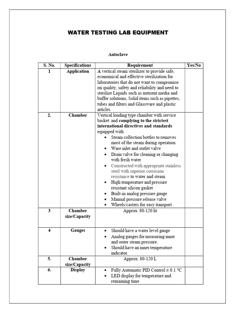 Lab Equip1 | PDF | Home & Garden | Science & Mathematics
