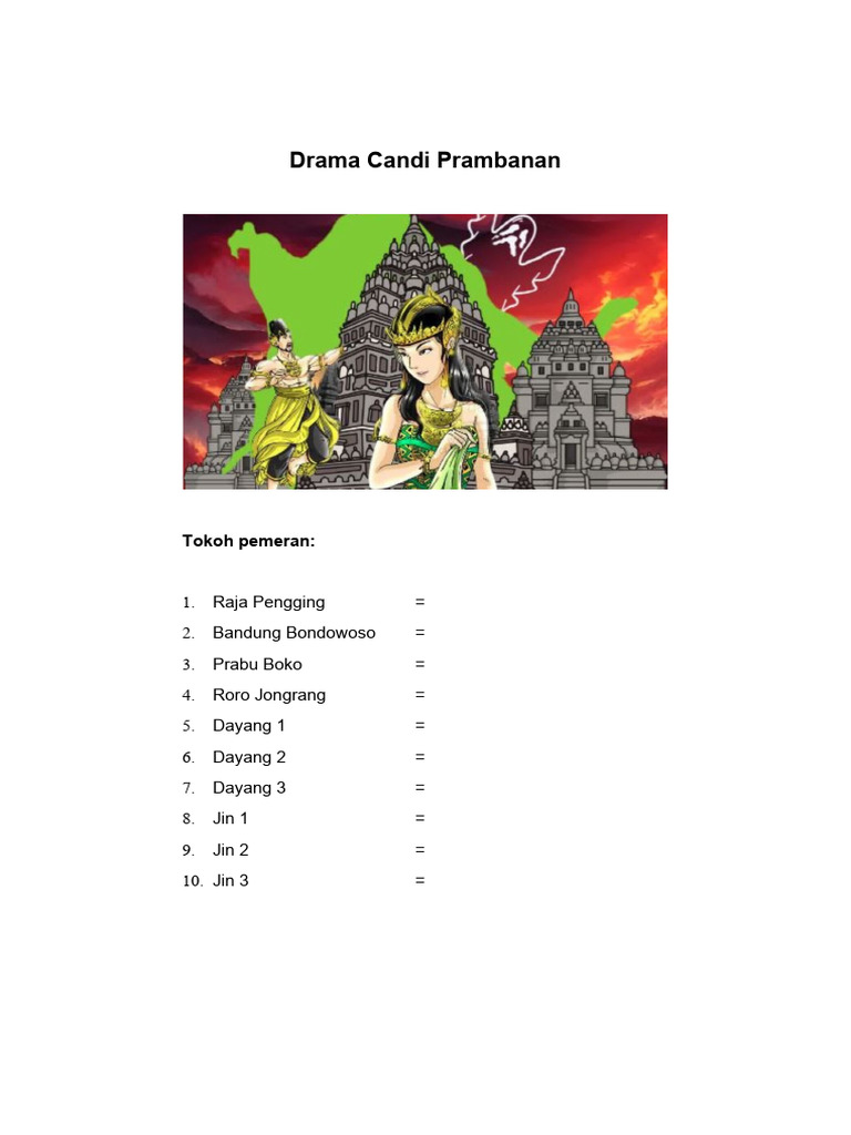 Gambar Roro Jonggrang di Candi Prambanan | PDF | Agama & Spiritualitas