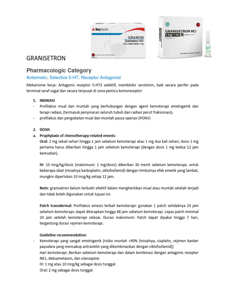 GRANISETRON | PDF