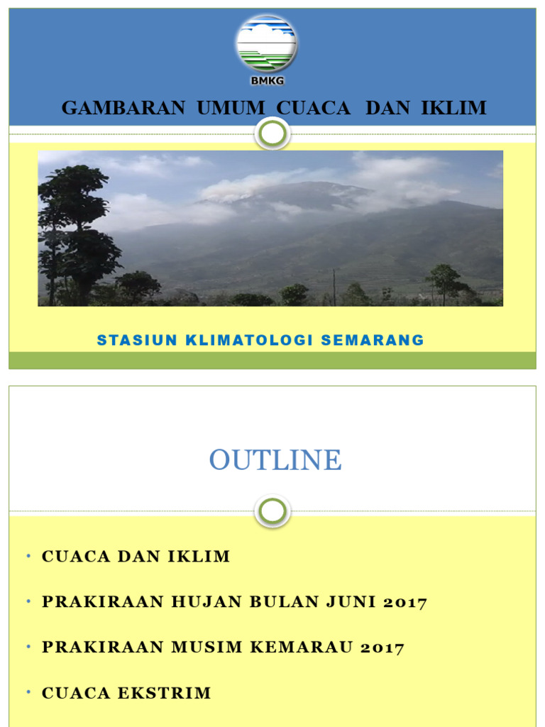 Cuaca Dan Iklim Unnes Geografi | PDF