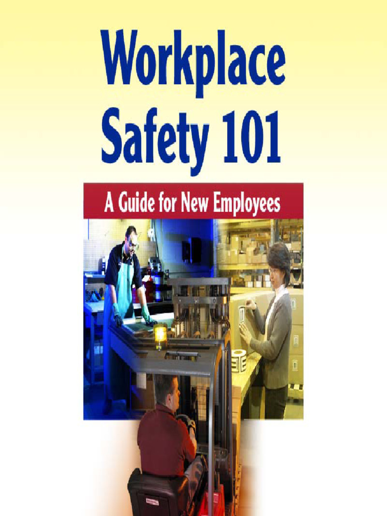 Work Place Safety 101 | PDF | Occupational Safety And Health ...