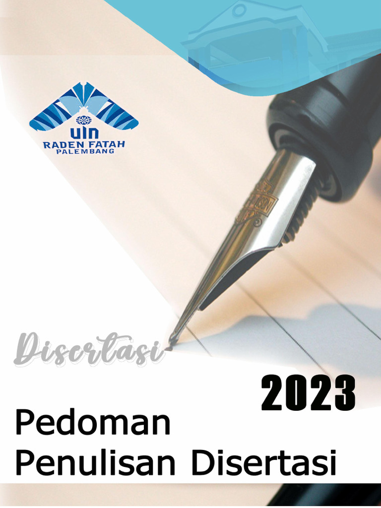 Pedoman Penulisan Disertasi 2023 FIXS | PDF