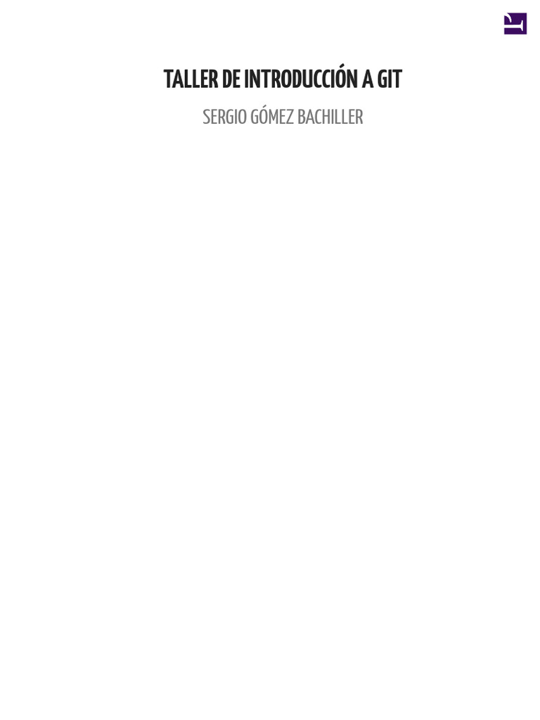 Book Taller Git | PDF | Control de versiones | Gestión de datos
