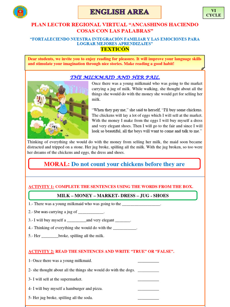 Texticon - Vi Ciclo 2 | PDF