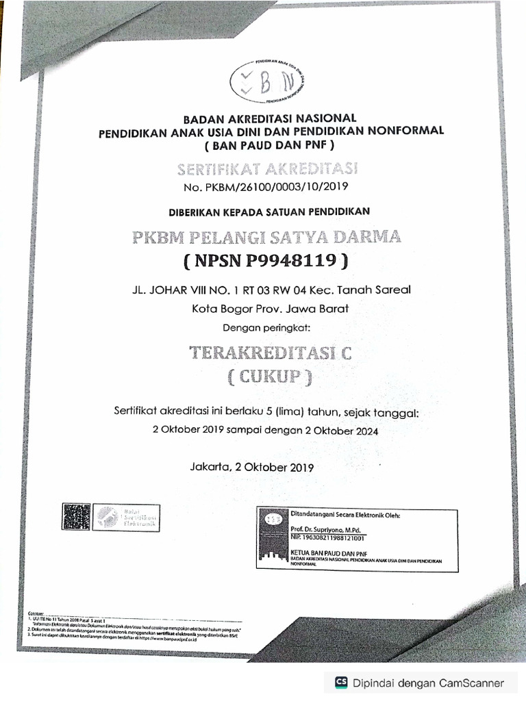 Proposal Sarpras Pelangi - 13 | PDF