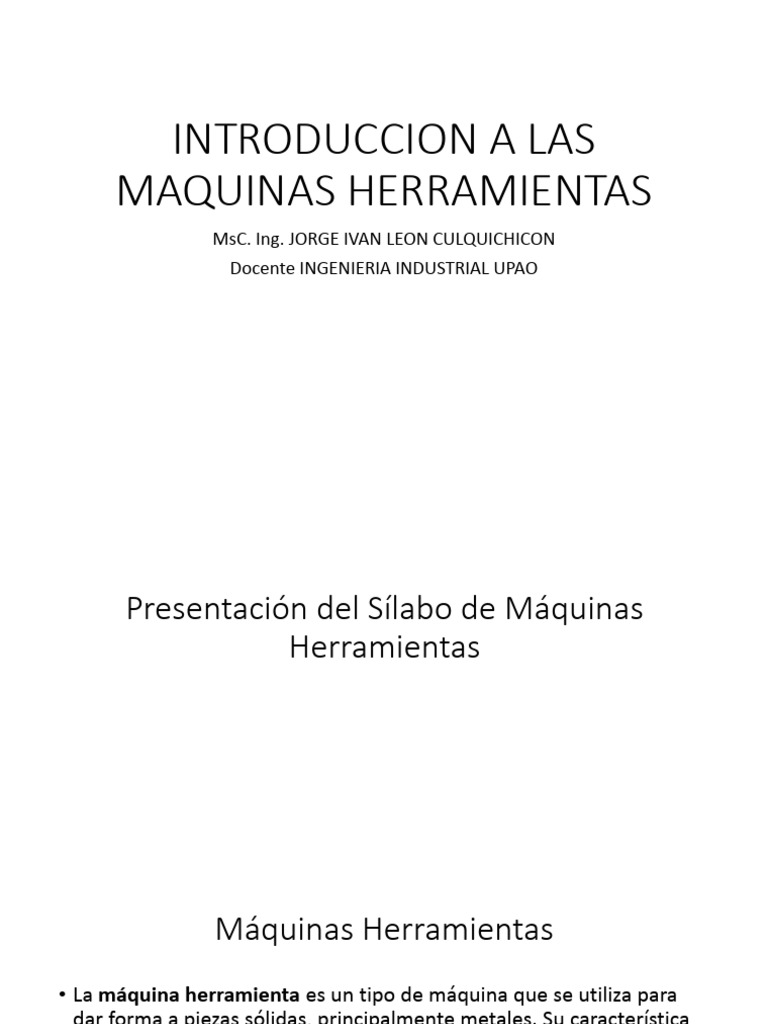 Máquinas Sem 1-7 | PDF | Control numerico | Perforar