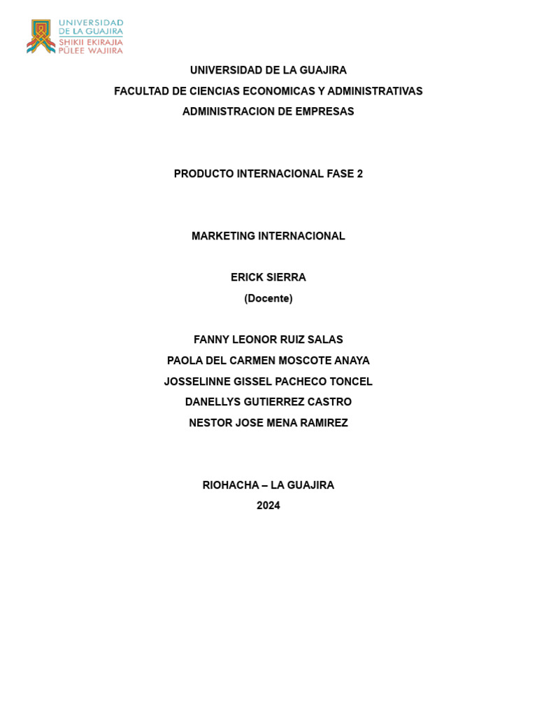 Wale Keru 1 | PDF | Canadá | Mercado (economía)