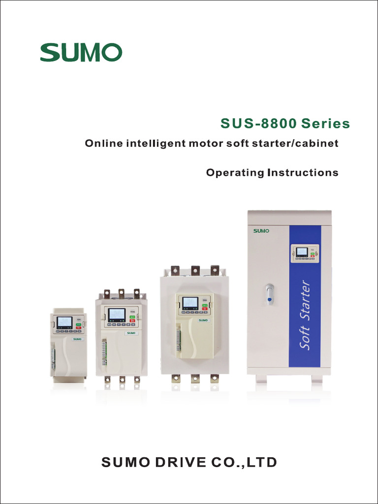 Manual Soft Starter Sumo SUS8800 | PDF