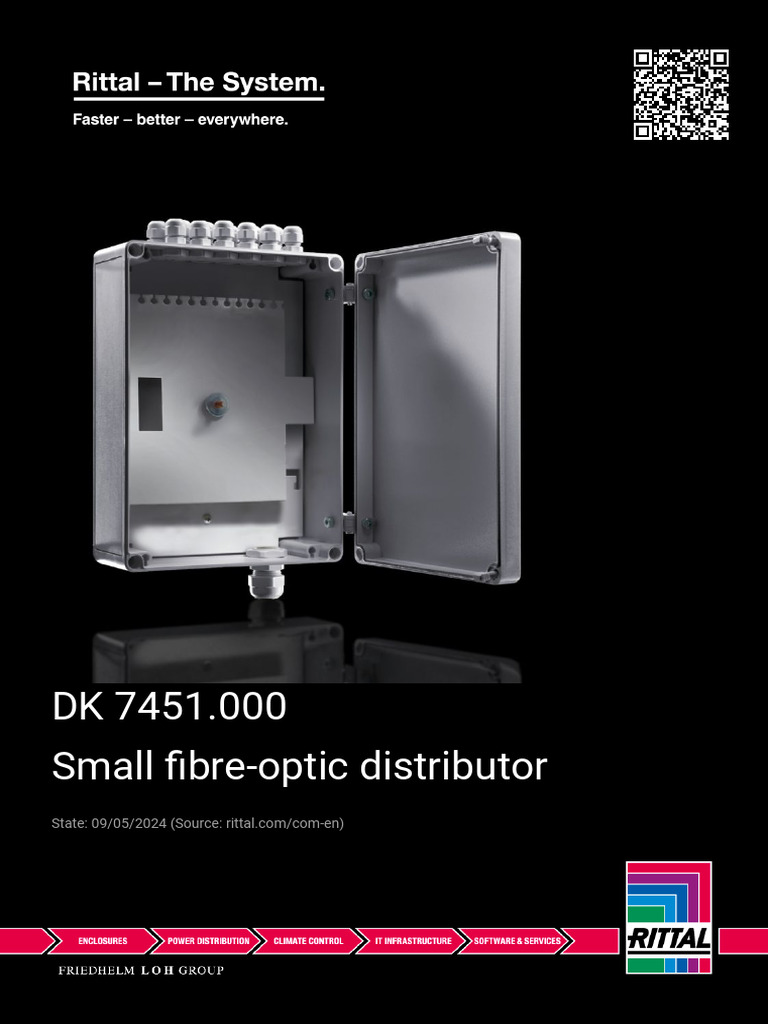 7451000-Small Fibre-Optic Distributor | PDF | Optical Fiber | Equipment