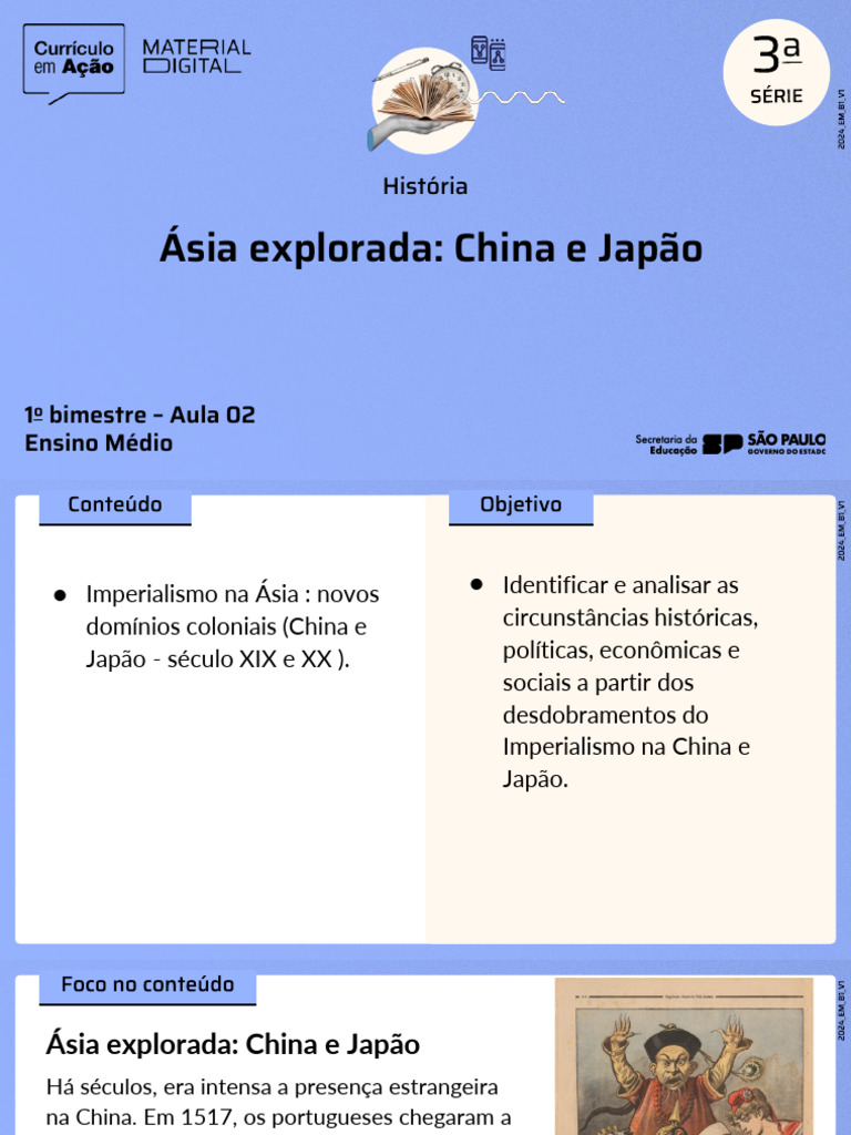 Imperialismo na China e Japão | PDF | China | Política mundial