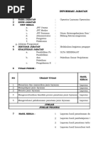 Standar Anjab Dan ABK Pengadministrasi Perkantoran | PDF