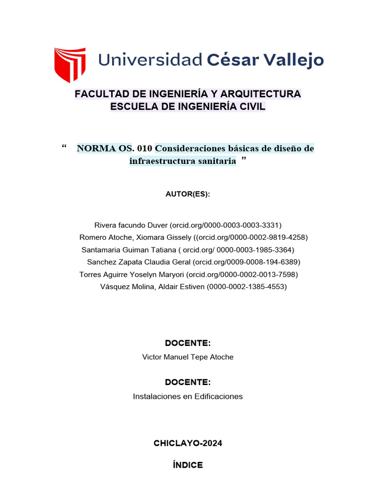 Insta Laci Ones | PDF | Agua | Alcantarillado