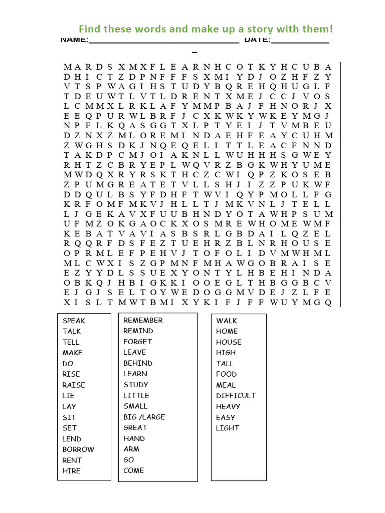 Wordsearch-Wordsearches 94450 | PDF