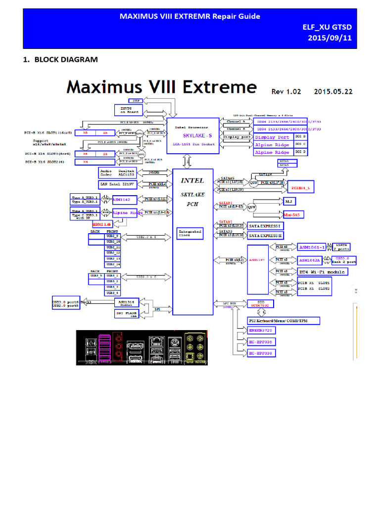 Asus Maximus VIII Extreme Repair Guide | PDF | Soldering | Electronics