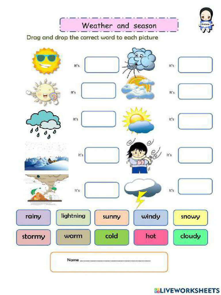 Grade 2 Activity Weather | PDF