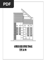 Gambar Kerja Rumah 1 Lantai PDF | PDF
