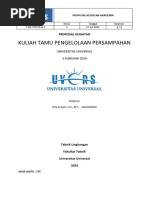 Proposal Rencana Studi BCM2 Fix | PDF