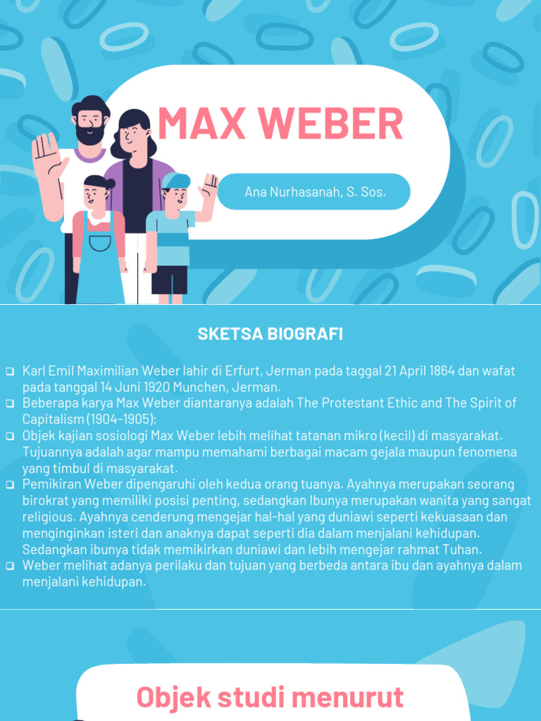 Biografi dan Karya Max Weber | PDF