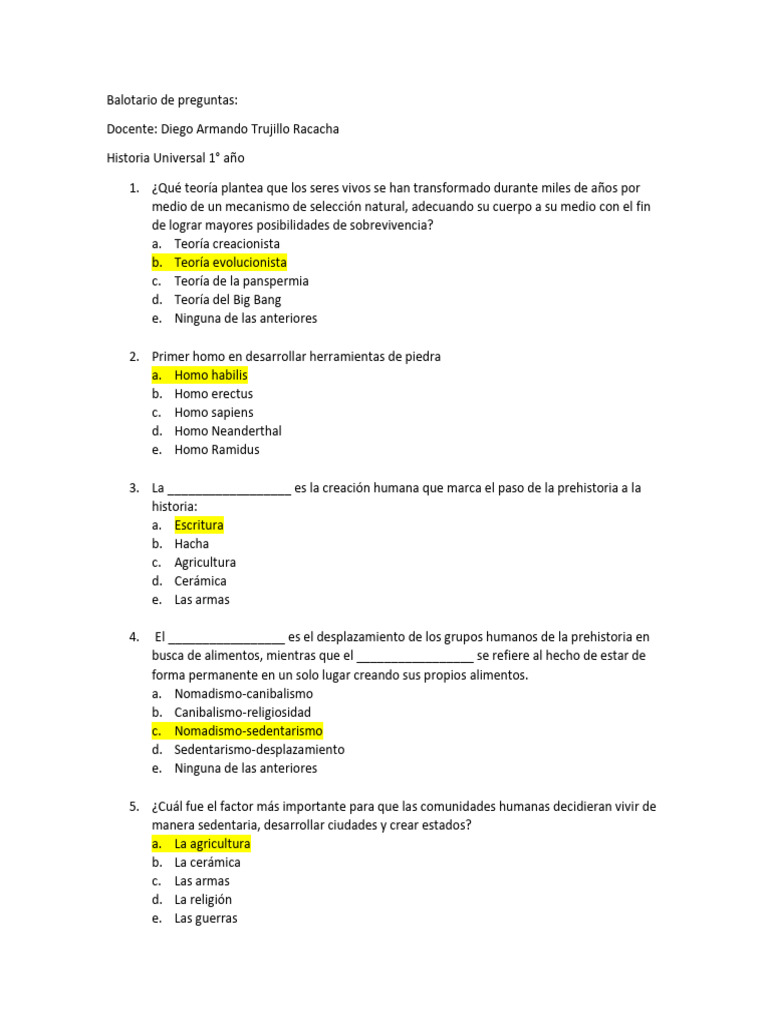 Balotario de Preguntas-2 | PDF | Democracia | Ideologías políticas